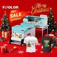 China 35cm DTF Printer Fast Dry Suction Platform Strong Stability Auto Cleaning System Touch Control for Custom Apparel Production for sale