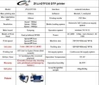 China FCOLOR 2025 Digital A3 DTF Printer XP600 Pet Film 13Inch Dtf Printer for Any Textile for sale