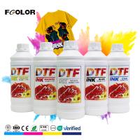 China FCOLOR 1000ml Water Based White Dtf Ink XP600 I3200 Plotter Film Printer Transfer Machine Compatible DTF Ink DTF Bottles for sale