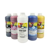 China Fcolor High Quality Wholesale CMYK White Color 1000ML DTF Pigment Ink for Digital T-Shirt Transfer Printing for sale