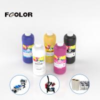 China Fcolor High Quality Wholesale CMYK White Color 1000ML DTF Pigment Ink for Digital T-Shirt Transfer Printing for sale
