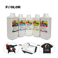 China Fcolor Stretch Strong 1000ML 500ML PG2003 White DTF Ink for Epson I3200 Direct to Film Printer for sale