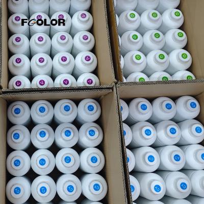China FCOLOR 1000ML Dtf Heat Transfer Pigment DTF Ink for Epson L1800 4720 I3220 PET Film Digital Printer for sale