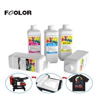 China Fcolor 2023 High Quality Wholesale 6 Color DTF Textile Pigment Ink for Transfer Printing Machine for sale