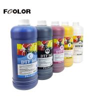China FCOLOR Wholesale Inkjet Printer T-shirt Textile Pigment Five Color Dtf Printer Film Ink for Epson L1800 Xp600 4720 I3200 for sale