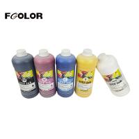 China FCOLOR Wholesale Inkjet Printer T-shirt Textile Pigment Five Color Dtf Printer Film Ink for Epson L1800 Xp600 4720 I3200 for sale