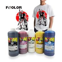 China 1000 ml 250ml 500ml Water Based Bulk White Tinta Dtf Textile Pigment Ink Tank and Powder for Epson XP15000 1390 L805 Machine for sale