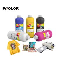 China 1000 ml 250ml 500ml Water Based Bulk White Tinta Dtf Textile Pigment Ink Tank and Powder for Epson XP15000 1390 L805 Machine for sale