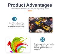 China 100ml 250ml 500ml 1000ml Dtf Ink Transfer Film Printing Ink Dtf Ink for L1800 I3200 Dx5/7 4720 Dtf Printer for sale