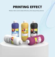 China Fcolor Manufacturer 1000ml High Quality 1L White Transfer DTF Ink for Epson L805 I3200 L1800 Xp600 Printing on the Clothes for sale