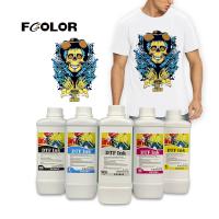 China Fcolor High Quality Bright Color DTF White Ink for 5 Colors Digital T-shirt Textile Film Printing DTF Transfer Ink for sale