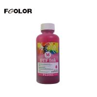 China Fcolor 100ML PET Transfer Film Pigment DTF Ink for Epson XP600 L1800 4720 Dtf Printer for sale