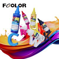China FCOLOR DTF T Shirt Printing Eco-friendly High Transfer Rate High Fastness100ML Dtf Ink for A3 A4 Film Transfer Printer for L8058 for sale