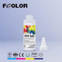 China FCOLOR 100ML DTF High Quality White Ink for Epson DTF Paint Printed on DTF Transfer Pet Film for L1800 L805 L1390 Xp600 Printer for sale