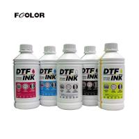China DTF White Ink 1000ml High Opacity & No Clogging Compatible for Epson L1800/XP600/i3200 Best for Dark Garments for sale