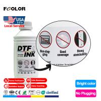 China FCOLOR 1000ml White DTF Pigment Ink Tinta Set for Epson L8050 I3200 1390 XP600 XP15000 Printer for sale