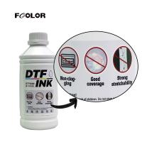 China 1L DTF Transfer Pigment Ink 1000ml Textile Ink For Epson 3200 L1800 XP600 1400 Printer for sale