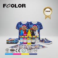 China FCOLOR High Quality 100ML DTF Ink for Epson L1800 1390 XP600 I1600 I3200 Vivid Color Printing Ink DTF for sale