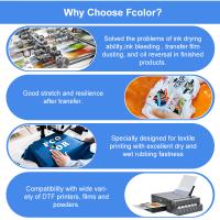 China Orange Red Blue Green RGBO DTF Ink for Epson I3200 1390 4720 Xp600 Tx800 L1800 Printer for sale