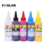 China FCOLOR NEW 250ML DTF Pigment Ink for Epson I3200 XP600 L1800 P600 P800 DX5 White Ink Printer for sale