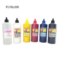 China FCOLOR NEW 250ML DTF Pigment Ink for Epson I3200 XP600 L1800 P600 P800 DX5 White Ink Printer for sale