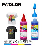 China FCOLOR NEW 250ML DTF Pigment Ink for Epson I3200 XP600 L1800 P600 P800 DX5 White Ink Printer for sale