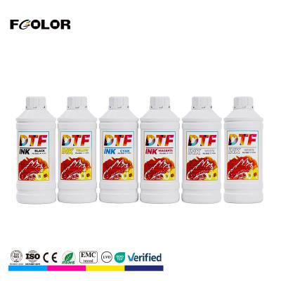 China Premium DTF Ink Fast Drying Non Clogging White Ink for T-Shirt Bag Garment Printing for Epson I3200 I1600 XP600 Printhead 1000ml for sale