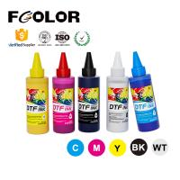 China FCOLOR DTF Ink Manufacturer 100Ml Dtf Ink for Epson Et-8550 L1800 L1300 R2400 L805 L800 P600 P800 Printer for sale