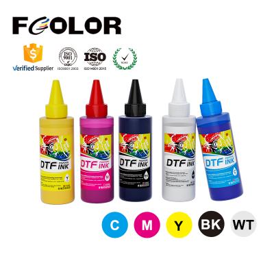 China FCOLOR DTF Ink Manufacturer 100Ml Dtf Ink for Epson Et-8550 L1800 L1300 R2400 L805 L800 P600 P800 Printer for sale