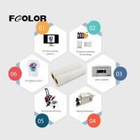 China DTF Film Roll 60cm for Clothing A3 30cm 37cm 43cm DTF Transfer Film PET Film for Easy Customization for sale