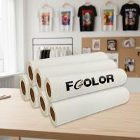 China FCOLOR Higher Quality Dtf Transfer Film Double Side 30cm DTF Pet Film for Dtf Printer Heat Transfer for sale