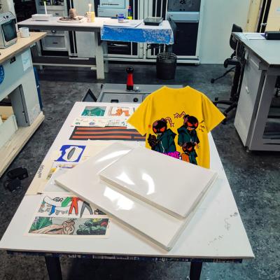 China FCOLOR Premium Hot Peel Inkjet Printing Matte A3 A4 Sheet Heat Transfer White Pet DTF Film for DTF Printer for sale