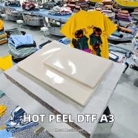China A3 PET Heat Transfer Film High-Temperature Peel Moistureproof Electrostatic Coating for Clothing Application for sale