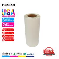 China FCOLOR 30cm DTF Cold Peel Film Heat Transfer Printing DTF PET Films for Tshirt Printing for sale