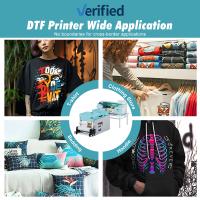 China FCOLOR Good Quality A3 A4 DTF Sheets Hot Cold Peel Transfer Prints DTF PET Film for XP600 I3200 DTF Printing Tshirt Transfer for sale