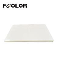 China FCOLOR Manufacturer Pet Single Matte Instant Hot Peel Heat Transfer Dtf Film Cold Peel DTF Film Sheet for sale