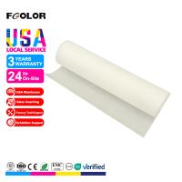 China FCOLOR Glossy Film Single Side 30CM Roll PET Film  for I3200 DTF Printer for sale