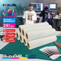 China FREE Ship to USA Double Side Printing Hot Peel 33cm Roll Dtf Pet Film for Epson I4720 I3200 Dtf Printer for sale