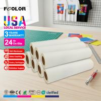 China FCOLOR Dual Head I3200 60 cm Imprimante DTF Heat Transfer PET Film for Impresora 600mm DTF Printer Printing Machine for sale