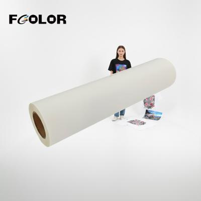 China FCOLOR 24 Inches 60CM DTF Printing Film Double Glossy Cold Peel Dtf Pet Film for DTF Inkjet Printer for sale