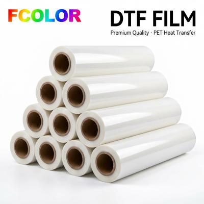 China High Speed Instant Peel DTF Film Roll for Textile Heat Transfer Printing for sale