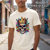 China High Speed Instant Peel DTF Film Roll for Textile Heat Transfer Printing for sale