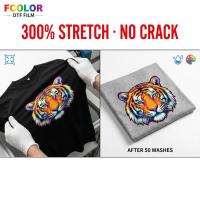 China High Speed Instant Peel DTF Film Roll for Textile Heat Transfer Printing for sale
