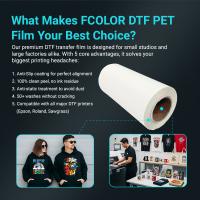China Premium High Ink Absorption DTF Transfer Film for Professional Printing Factory for sale