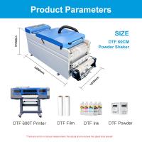 China 24 Inch Big Auto Industrial DTF Powder Dryer High Speed For 6 8 Heads DTF Printer for sale