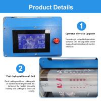 China FCOLOR Hot Selling 60cm 24 Inch Automatic DTF Powder Shaker Machine Wholesale Oven Curing Dryer Shaking Drying for DTF Printer for sale