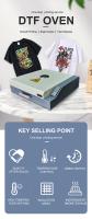 China 2024 New Upgrade DTF Oven of A3 DTF Printing A3 PET Film Drying Oven for sale