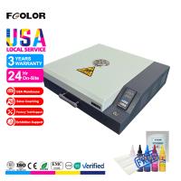 China Best Discount Fcolor Imprimante Dtf A3 Xp600 2024 Dtf Heat Transfer Printer A3 With A3 DTF Drying Oven for sale