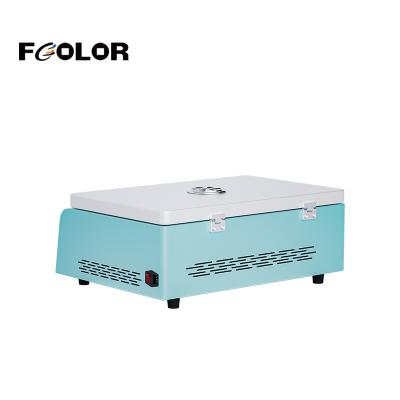 China Fcolor New Model Customized Size Pet Film Dryer Heating Drying DTF Curing Oven Machine for A4 DTF Printer for sale