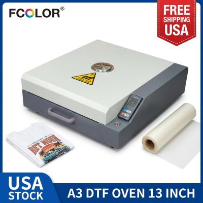 China FREE SHIPPING USA A3 DTF Oven 13 Inch Curing Machine Fast Heating for DTF Printer Desktop Ready to Ship for sale